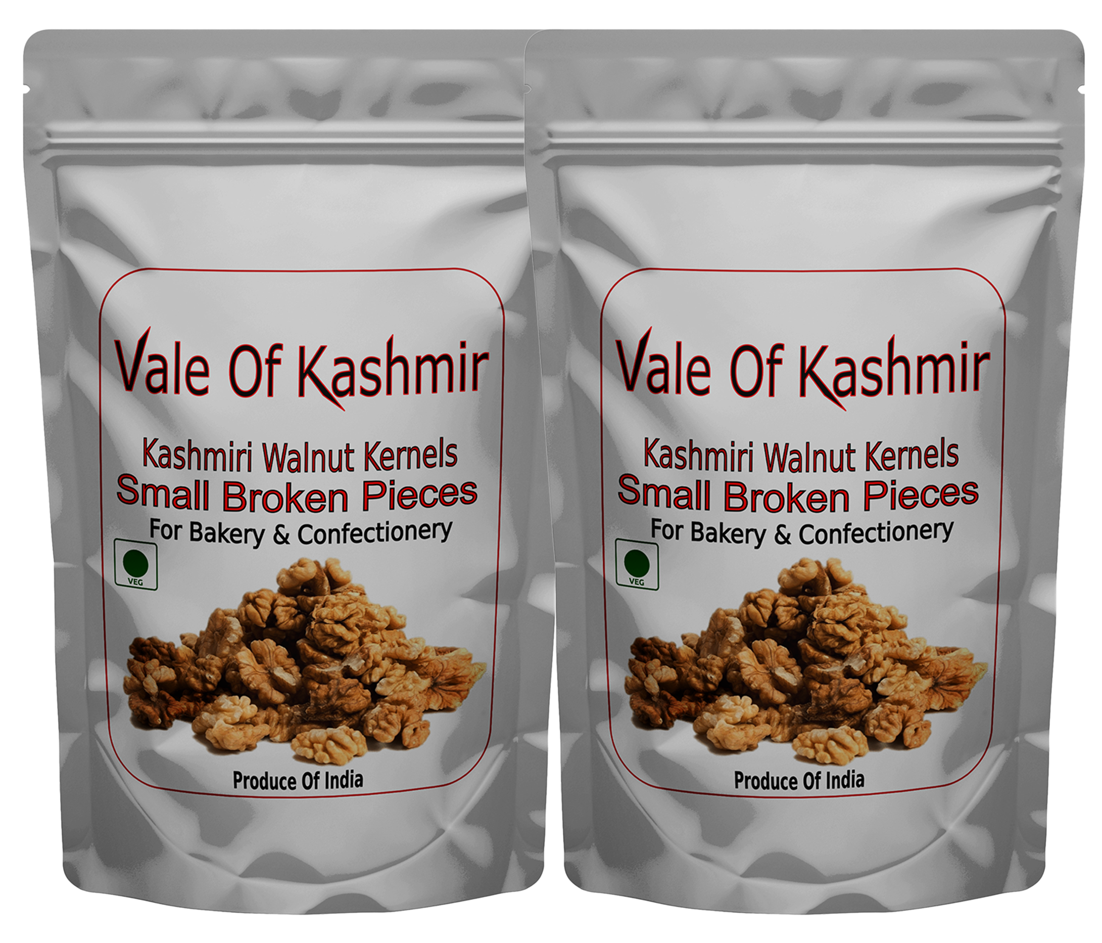 Vale Of Kashmir Walnut Broken for Sweets Cakes Bakery 1 Kg | Walnut Kernel Broken 1kg Akhrot ...