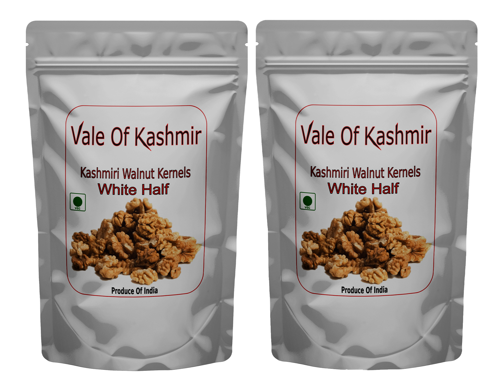 Vale Of Kashmir Kashmiri Snow White Walnut Kernels 1 Kg | Fresh Crop ( Without Shell ) | Akhrot ...